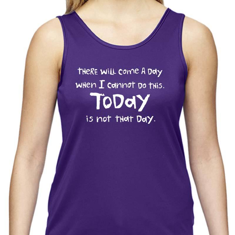 "There Will Come A Day When I Cannot Do This. Today Is Not That Day ...