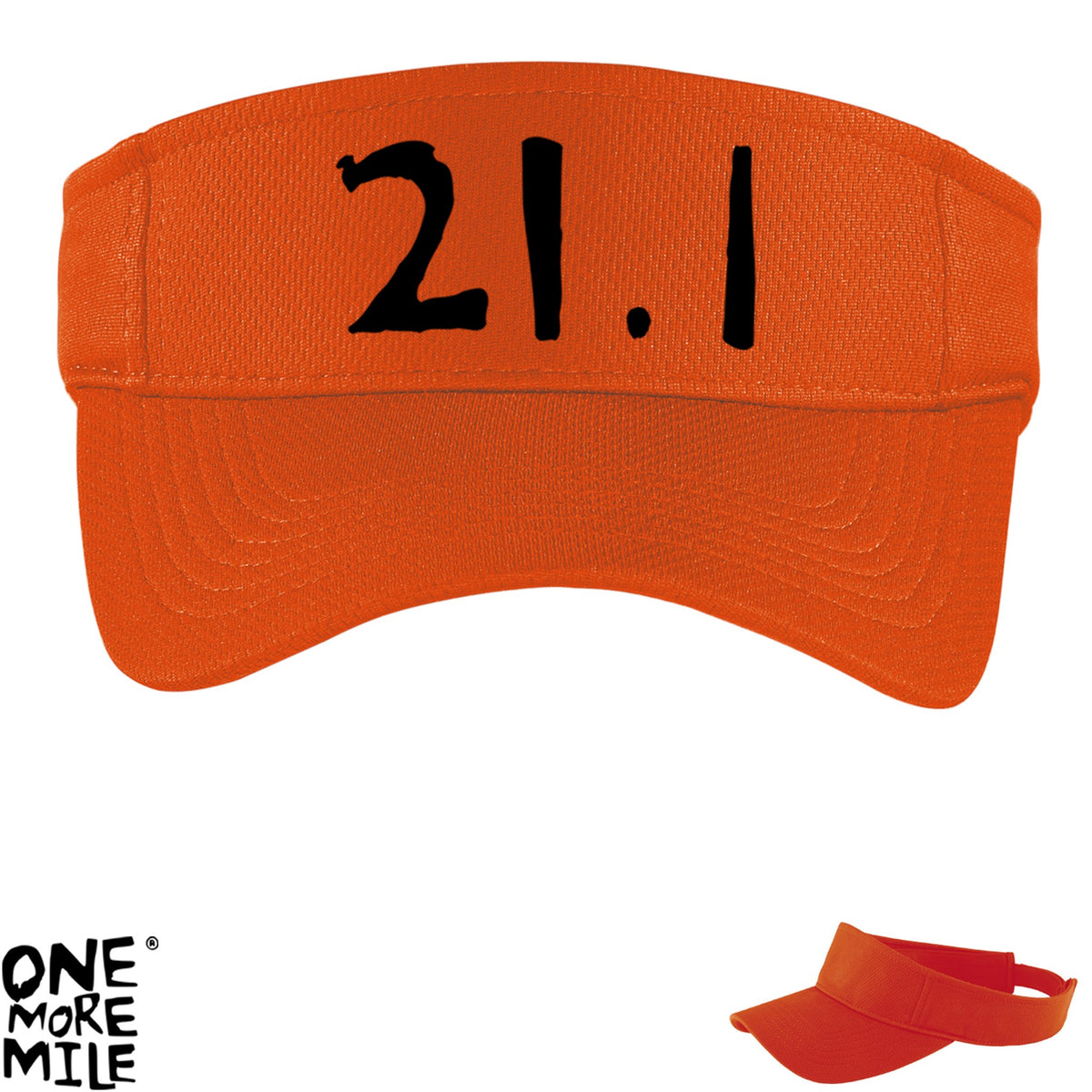OMM Running Visor - "21.1" - One More Mile
