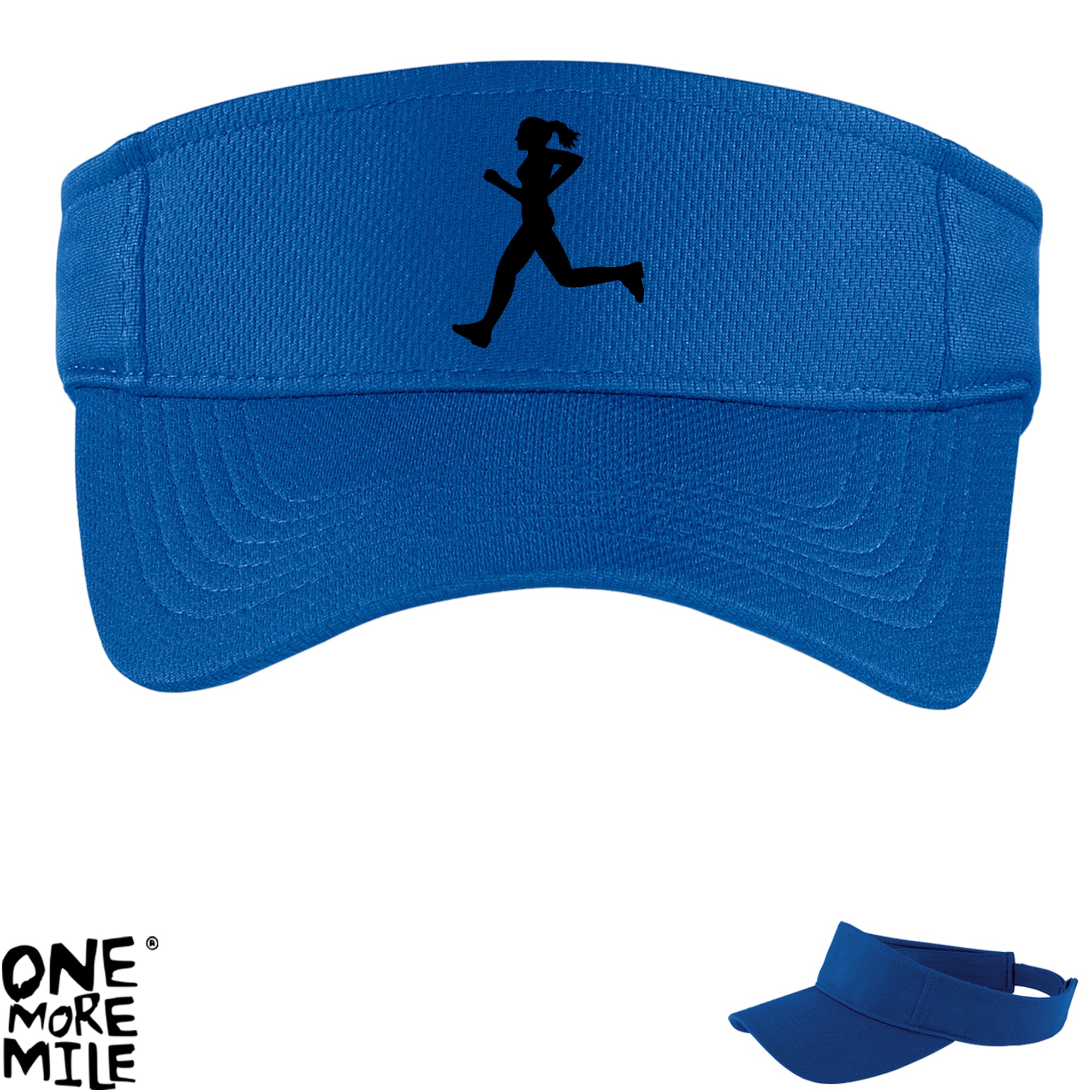 OMM Running Visor - "OMM Girl" - One More Mile