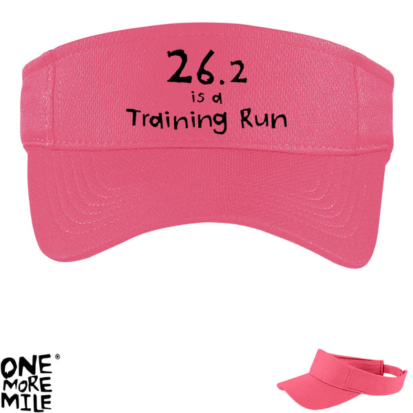 OMM Running Visor - "26.2 Is A Training Run" - One More Mile