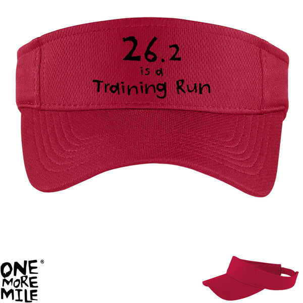 OMM Running Visor - "26.2 Is A Training Run" - One More Mile
